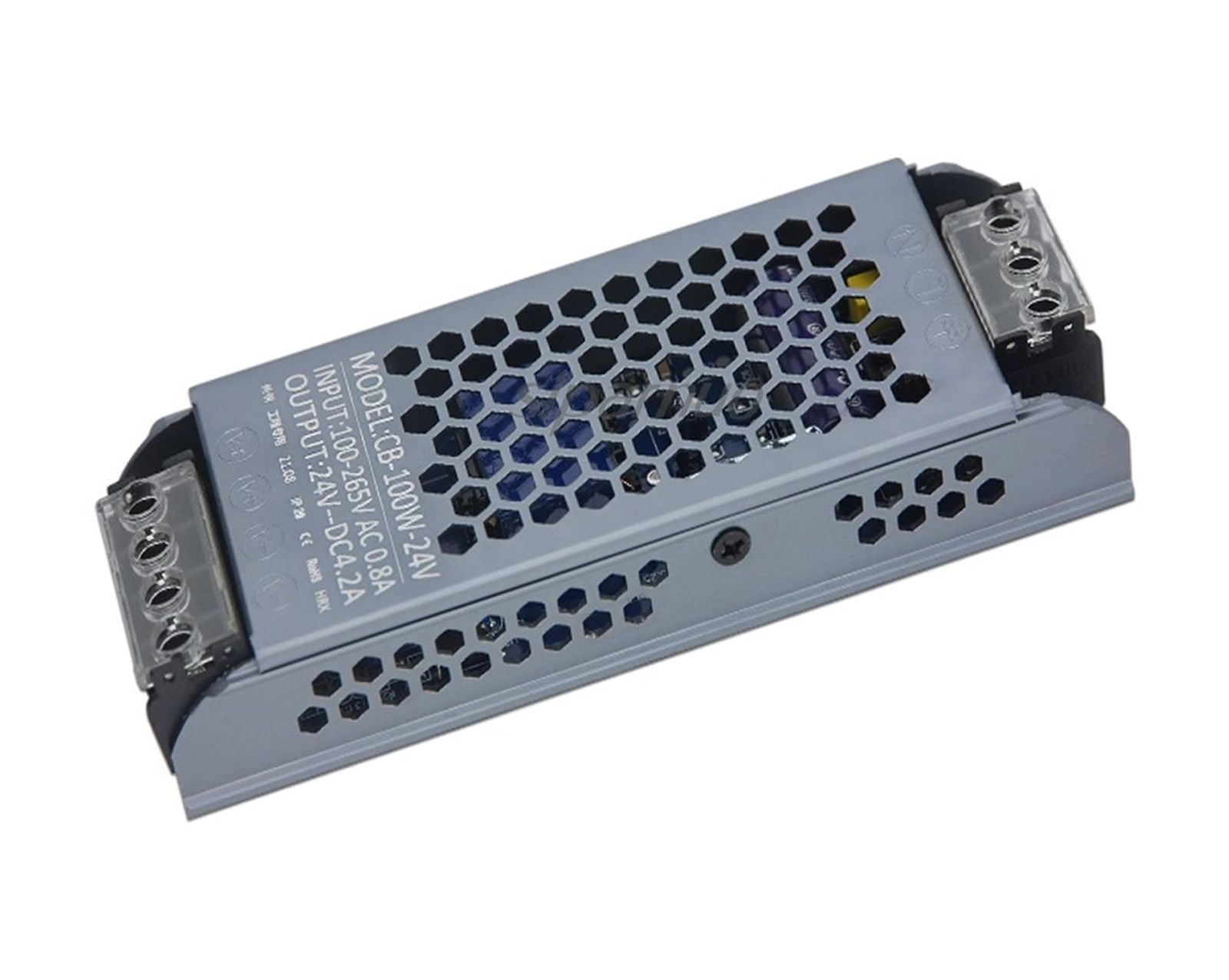 DC 12V 24V LED Linear Power Supply, AC 265V Mute Lighting Transformers ...