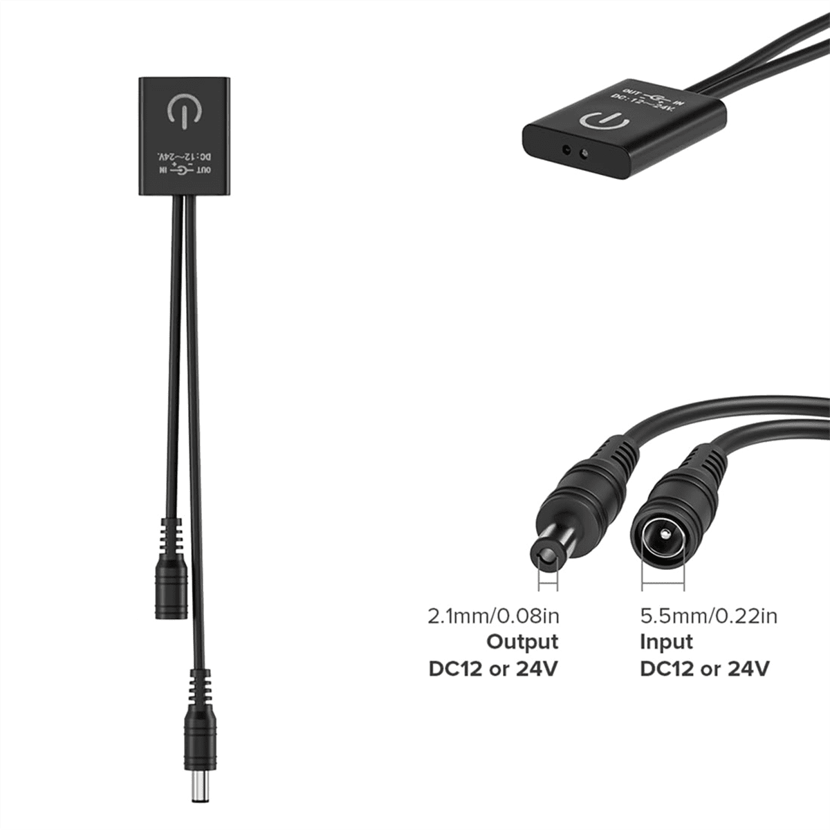 DC 12V 24V Mini IR Sensor Switch Controller Infrared Motion for Low ...
