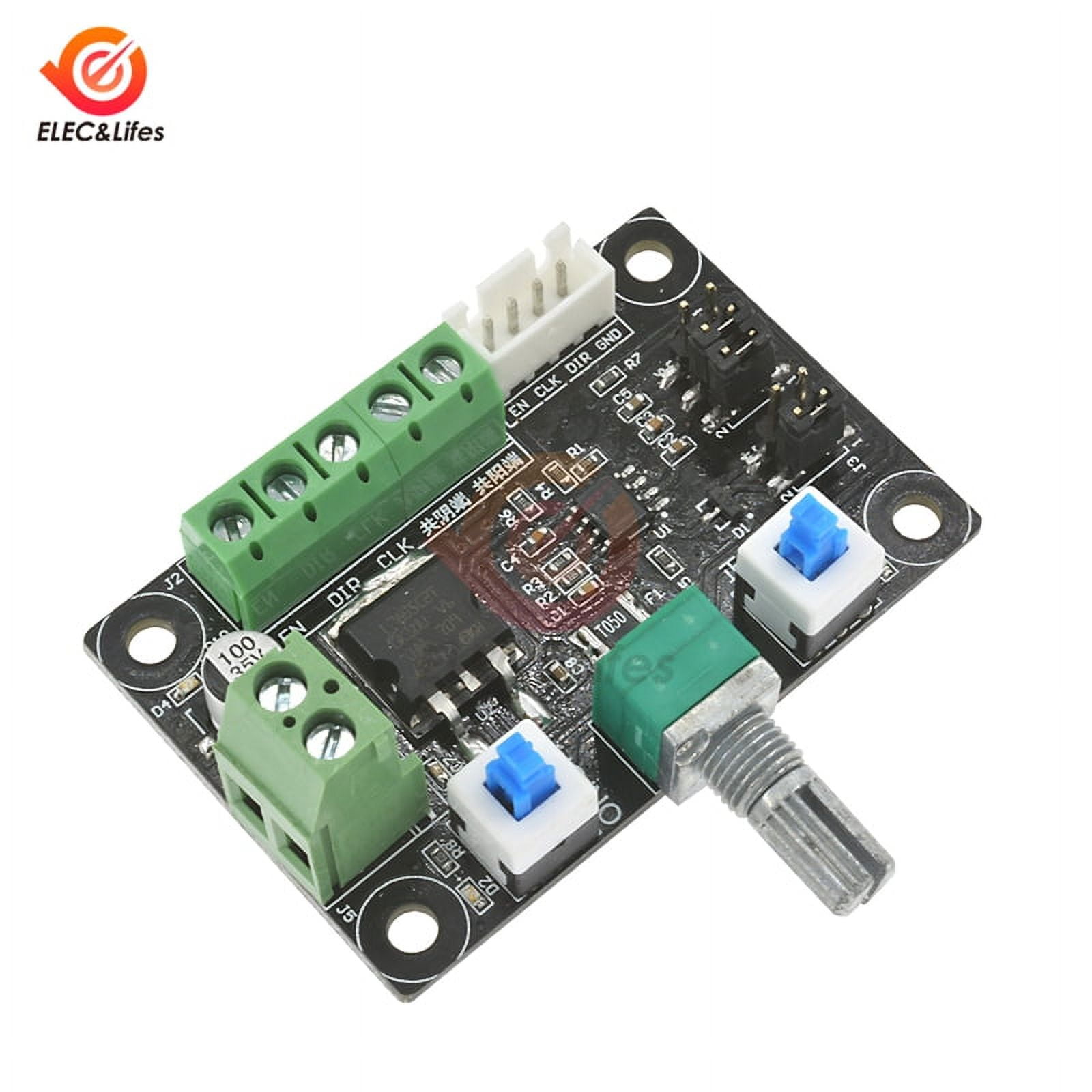 DC 12V 24V Stepper Motor Driver Controller Speed Regulator PWM Pulse Signal Generator Module 8 ...