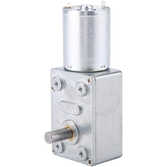 DC 12V 30 RPM Turbo Worm Geared Motor, High Torque Turbo Geared Motor ...