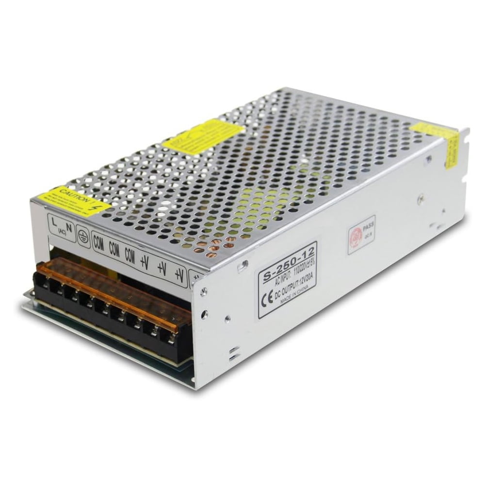 DC 12V 30A Power Supply Transformer Switch AC 110V / 220V to DC 12V ...