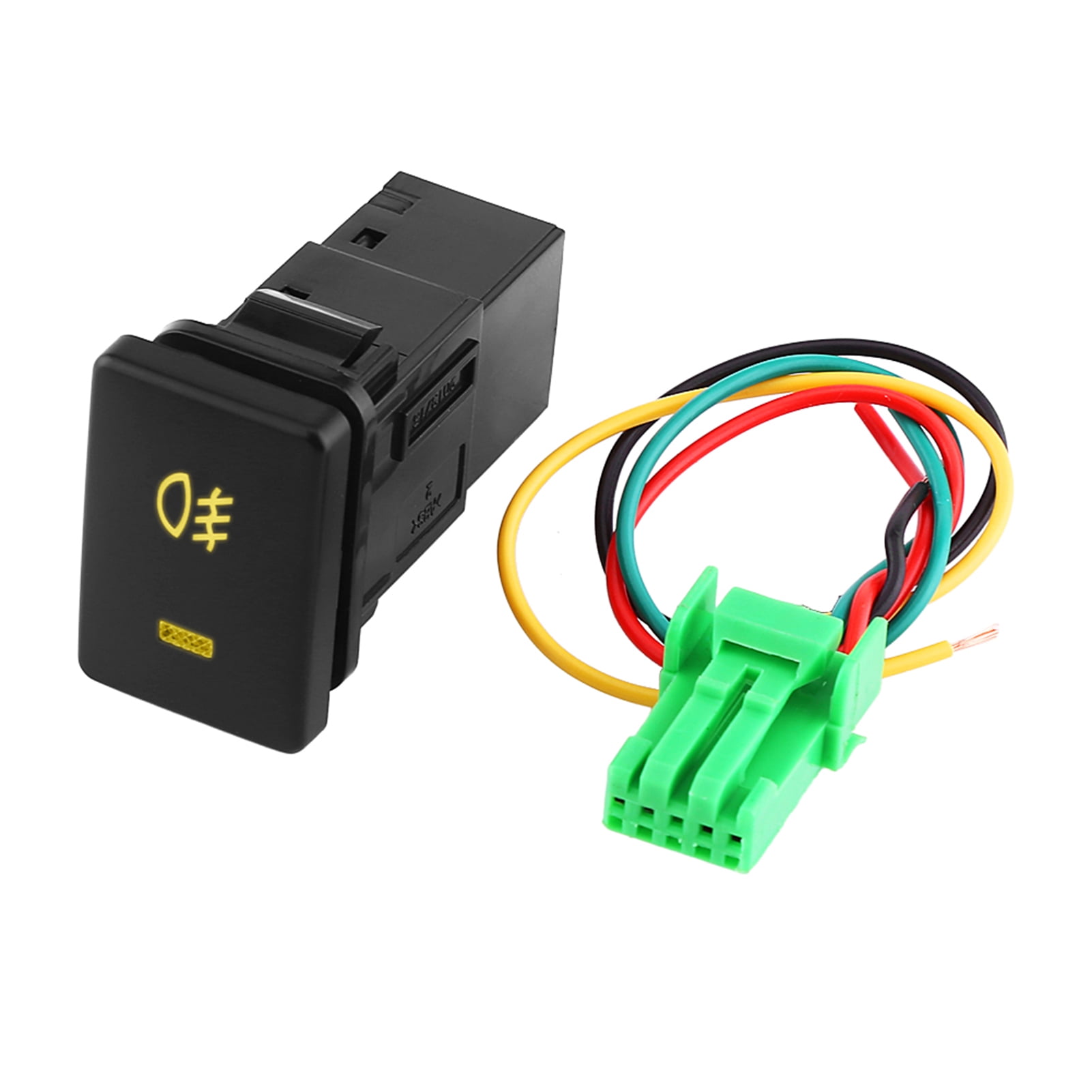 DC 12V 4 Wire Car Foglight Switch Fog Light On Off Button For Toyota ...