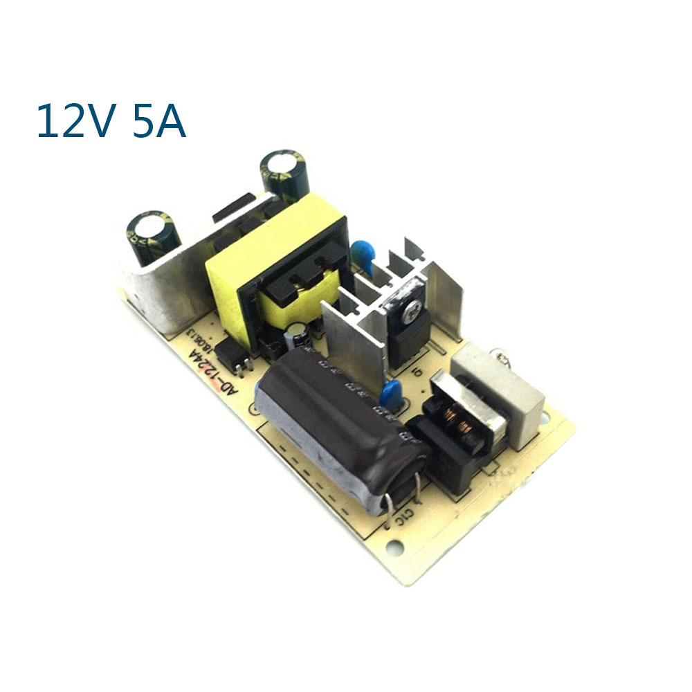 DC 12V 5A Switching Power Supply Module AC-DC Power Supply Board AC100 ...