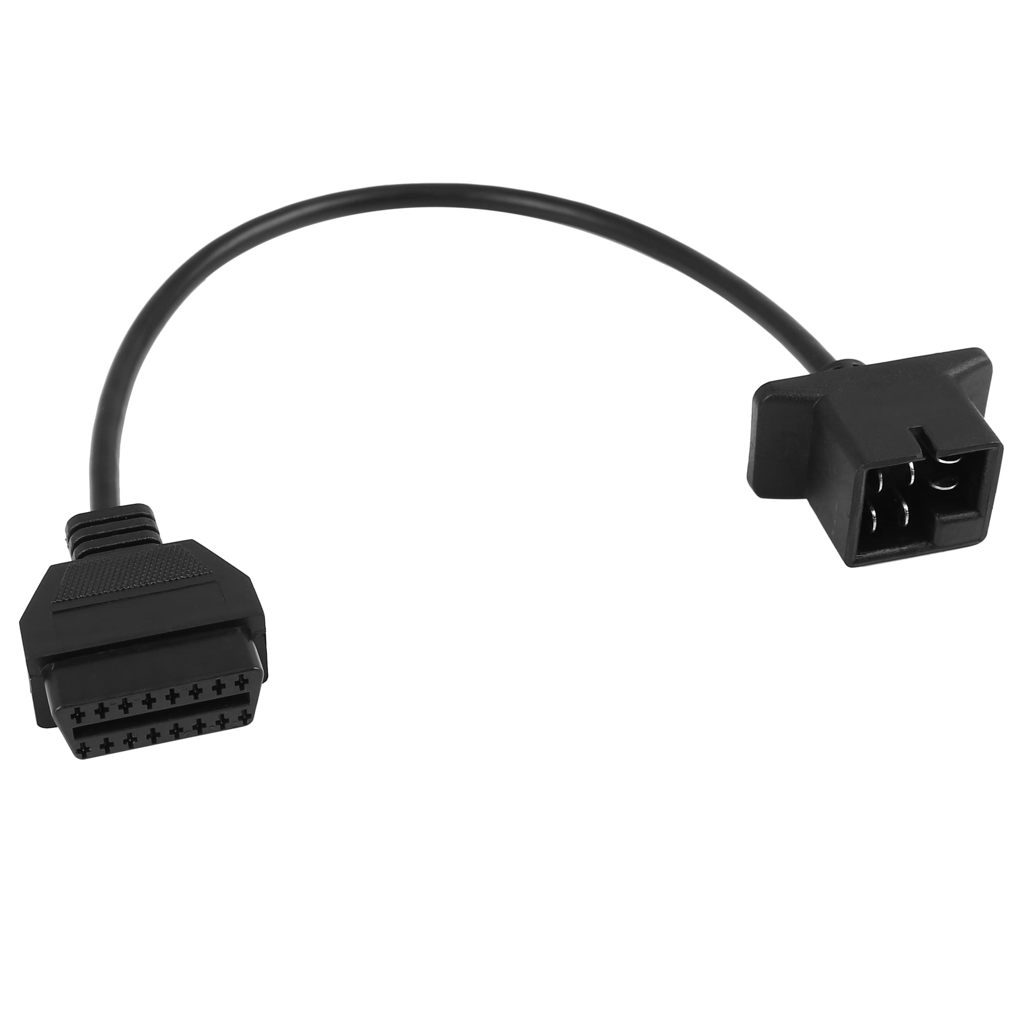 DC 12V 6 Pin to 16 Pin OBD2 Car Diagnostic Connector Cable 40cm for ...