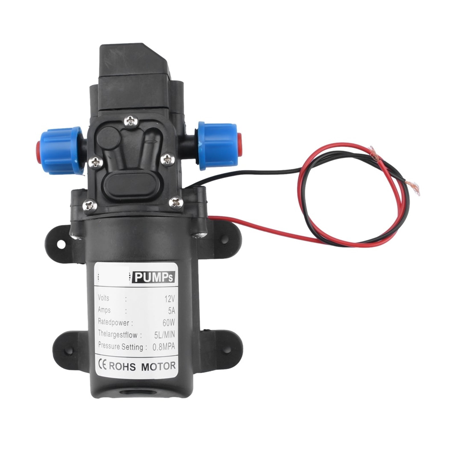DC 12V 60W 70W 72W Smart Miniature Diaphragm Pump, High Pressure Self ...