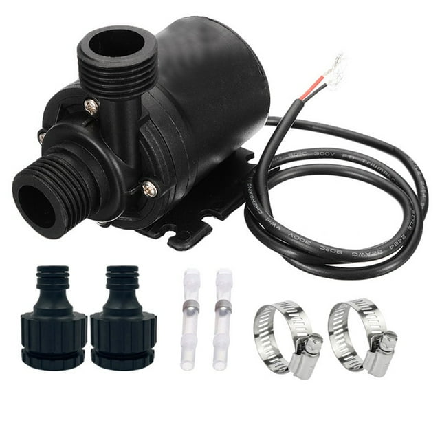 DC 12V 800L/H Water Pumps Brushless Submersible Water Pump For Solar ...