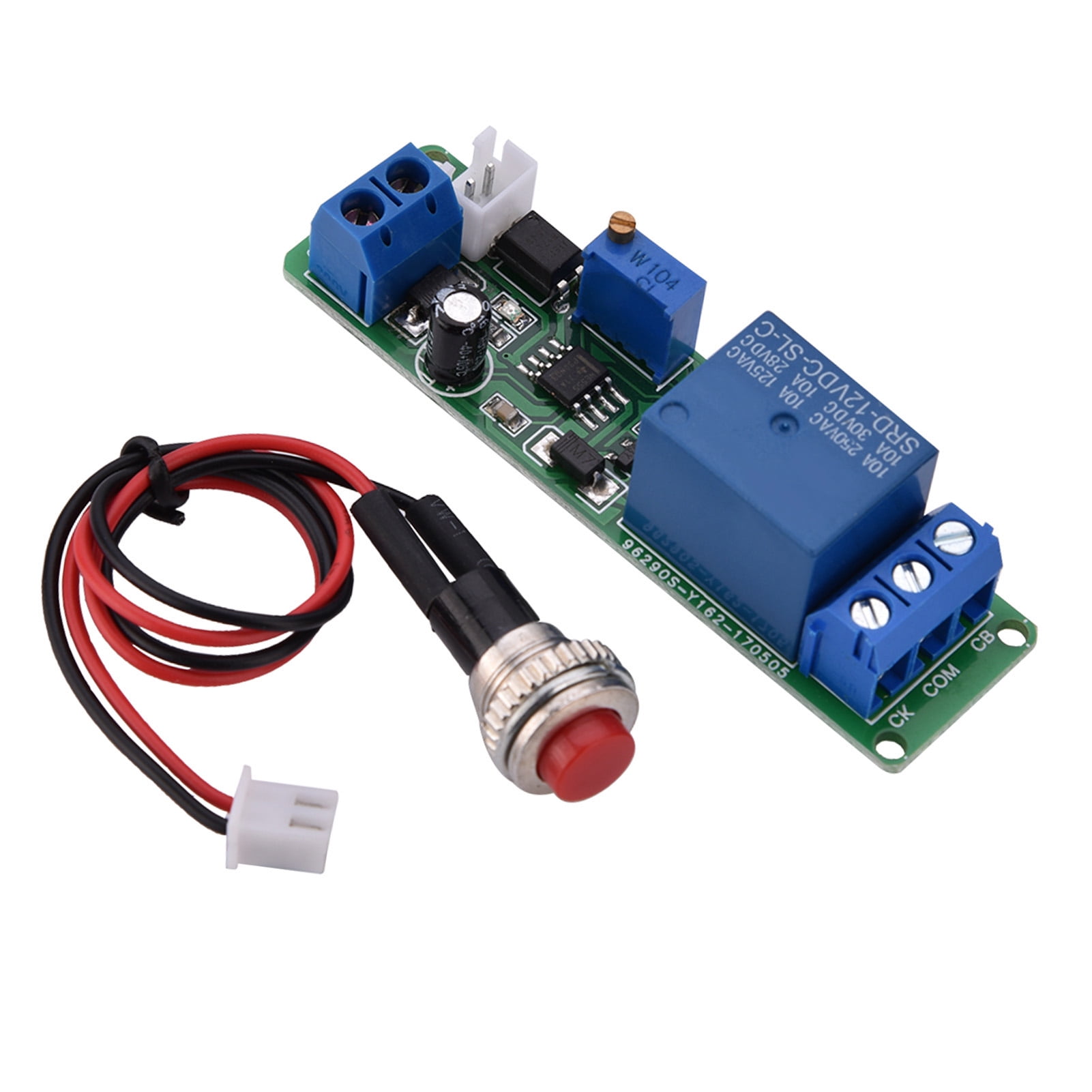 DC 12V Adjustable Timer Delay Turn OFF Module Timing Relay Time Switch 1~10sec For Robots Home ...