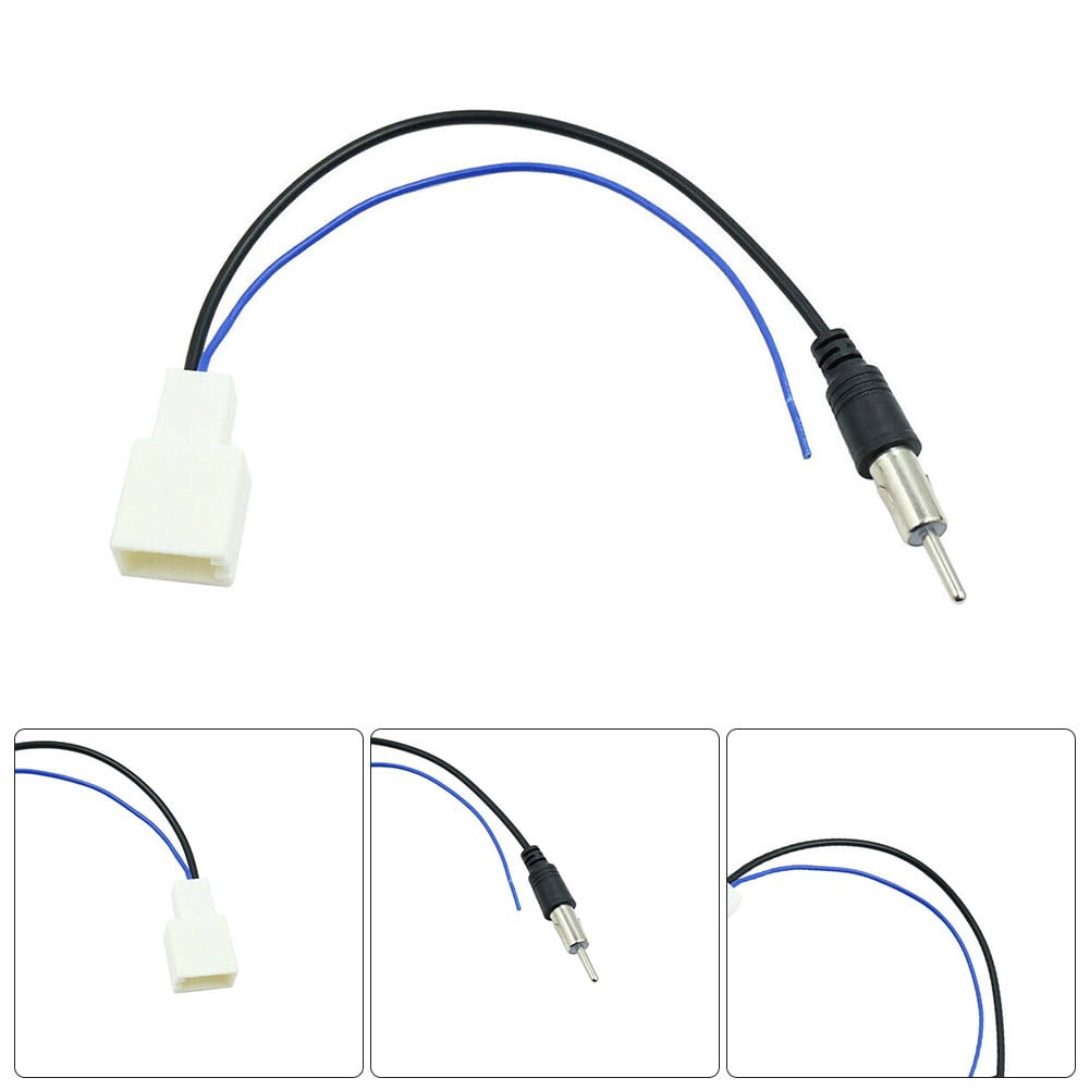 DC 12V Car Radio Antenna Cable Harness Connector for Compatible ...