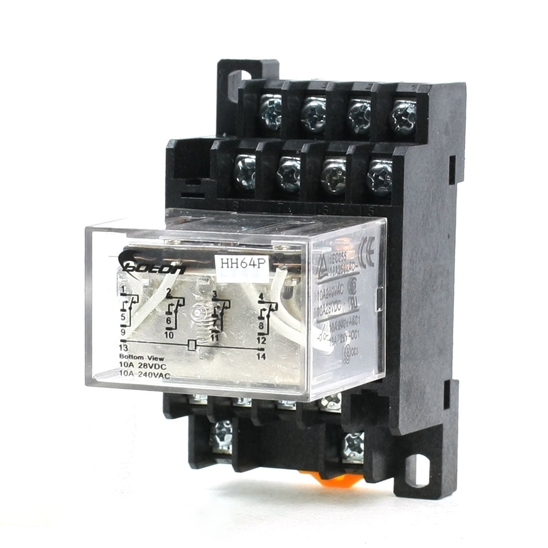 DC 12V Coil 3PDT 11P General Purpose Power Relay LY4NJ 5A 250VAC/28VDC ...