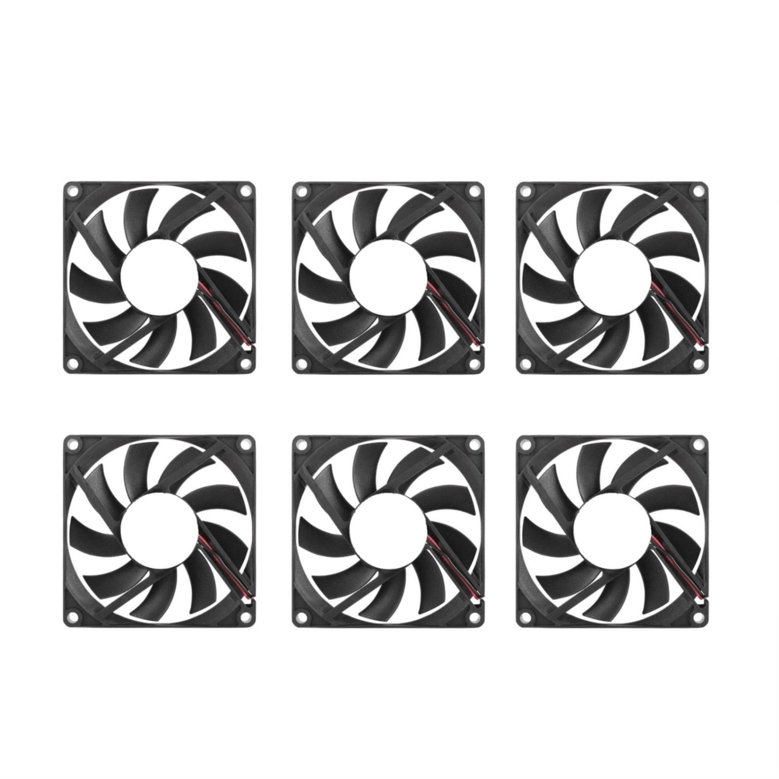 DC 12V Cooling Fan, Double Ball Bearings Fan for 3D Printer & Computer ...