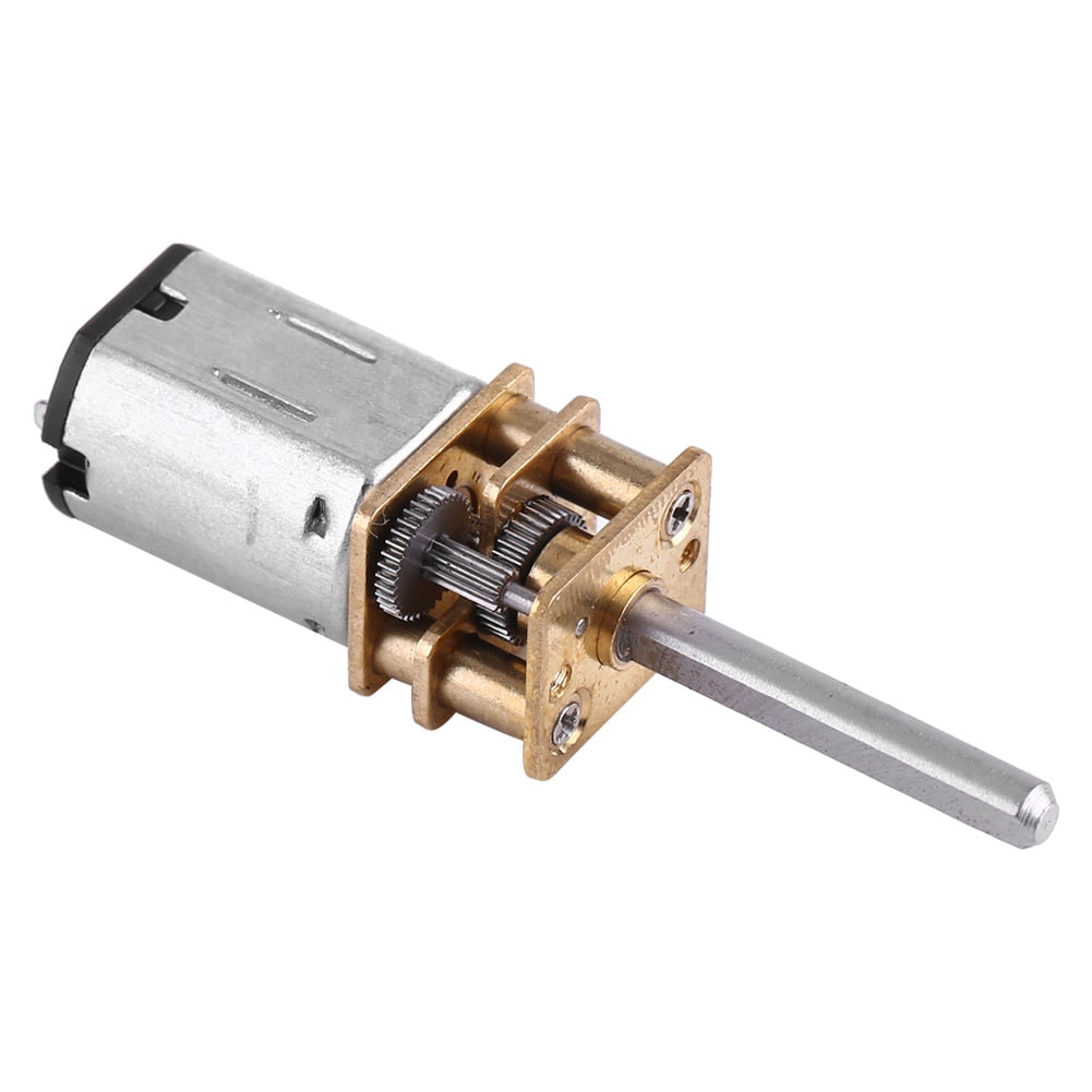 DC 12V Gear Box Motor With Long Output Shaft (200RPM) - Walmart.com