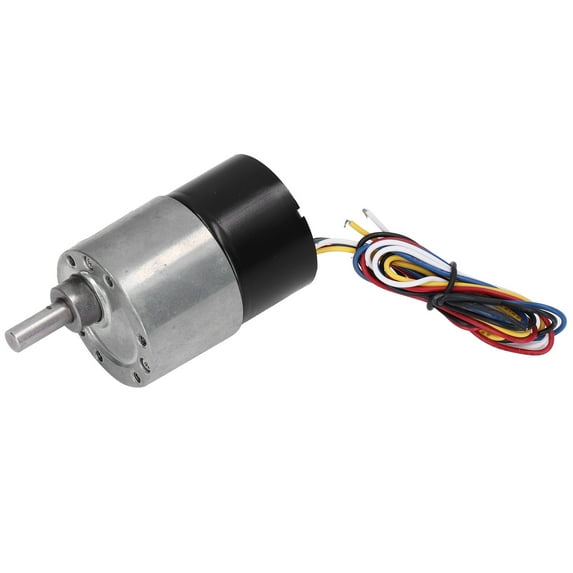 DC 12V Geared Motor, High Power, Low Noise, CW/CCW Rotation for ...