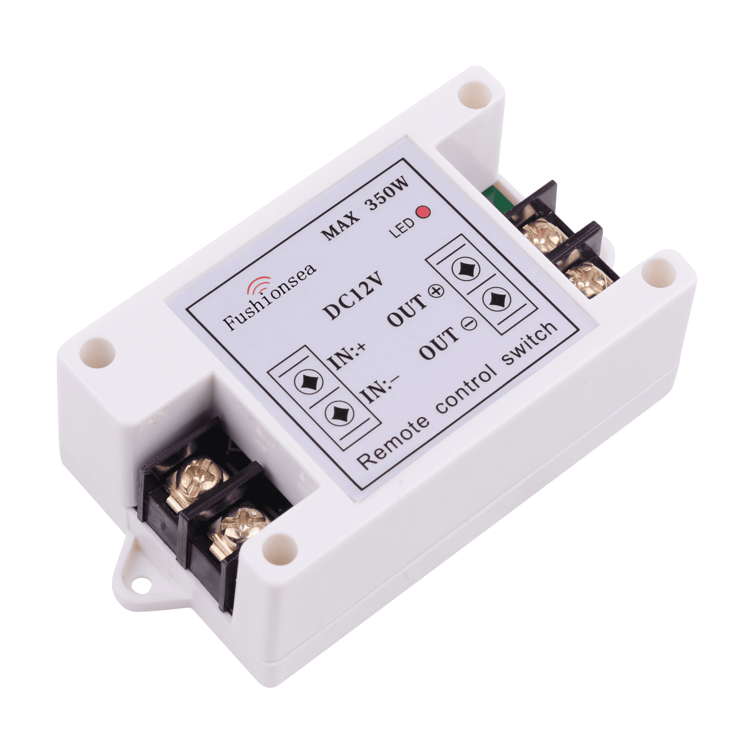 DC 12V RF 433Mhz Wireless Remote Control Switch 40A High Current Relay ...