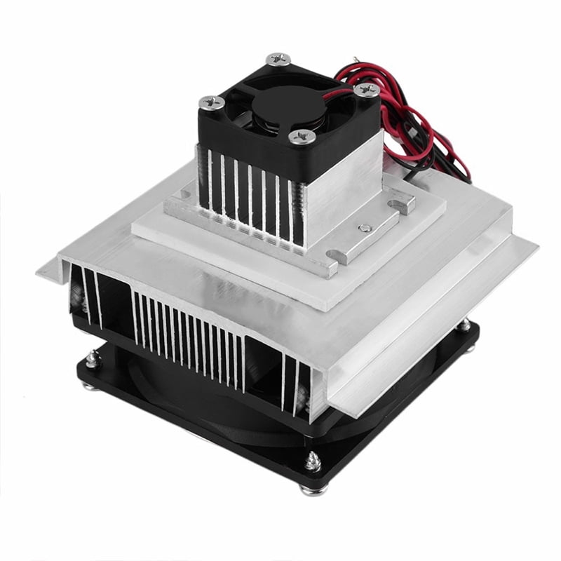 DC 12V Semiconductor Refrigeration Peltier Cooler Air Cooling Radiator ...