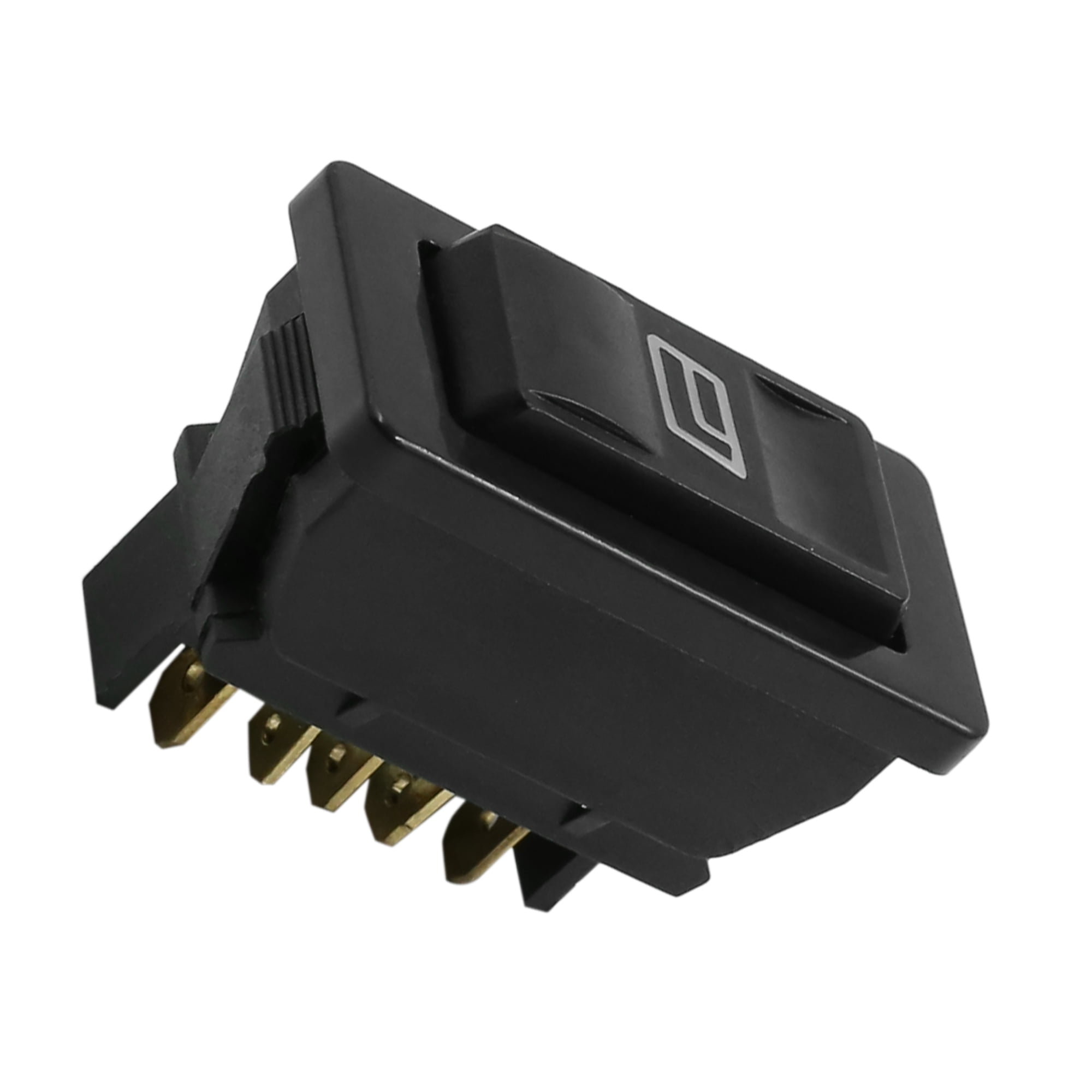 DC 12V Universal 5 Pins Electric Power Window Switch w for White Light ...