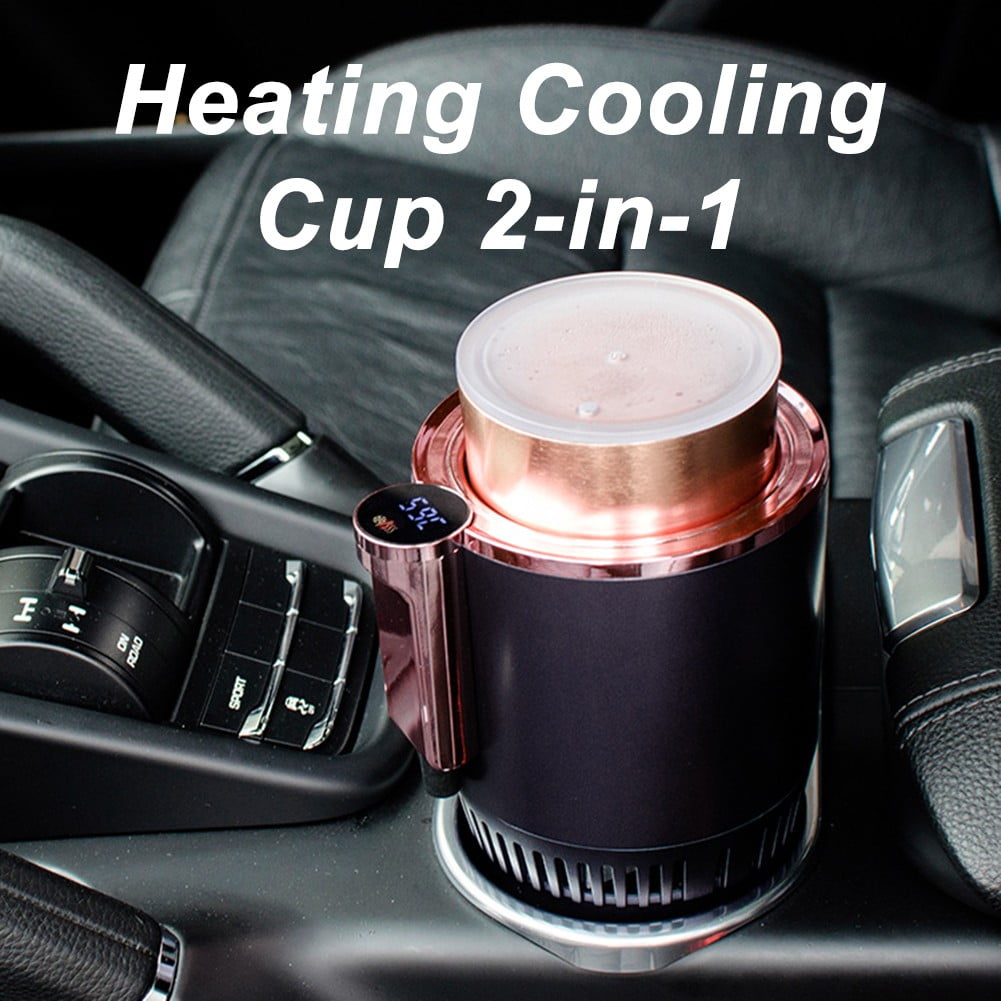 DC 12V Warmer Cooler Smart Car Cup Car Heating Cooling Cup 2-in- Car ...