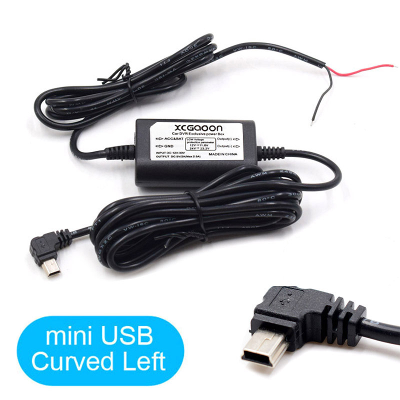 DC 12V to 5V 2A 3.1M Car Charge Cable Mini / Micro / Type-C USB ...