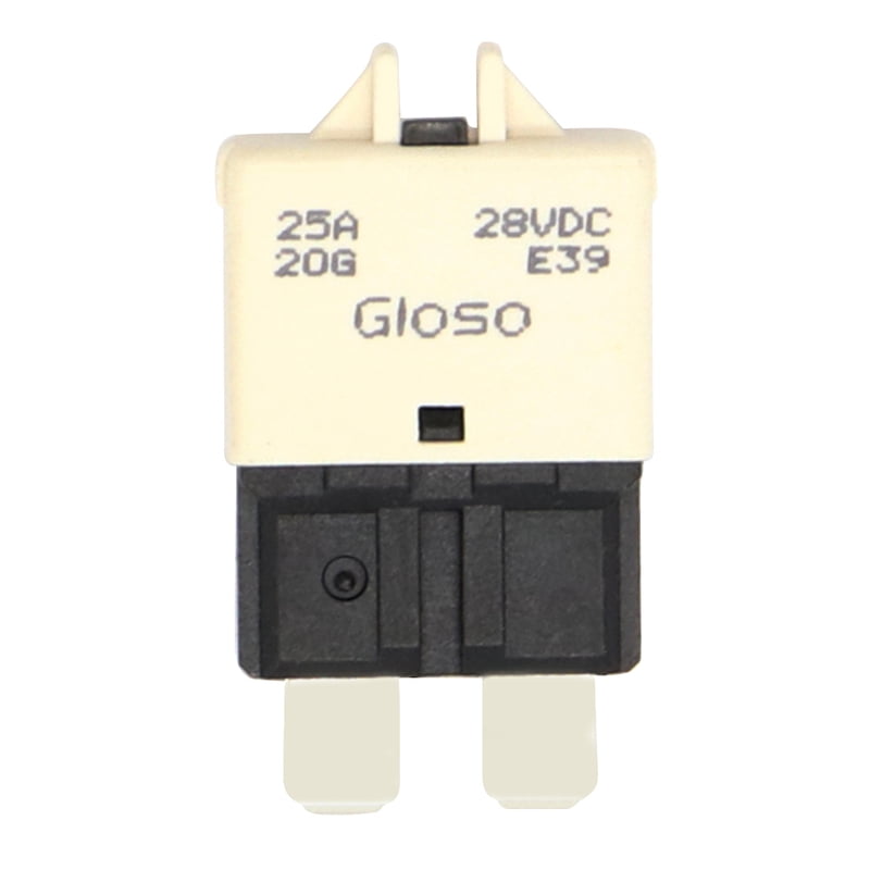 DC 14V 5/7.5/10/15/20/30A Automatic Reset Mini ATM Circuit Breaker Automatic Recovery Blade Fuse ...