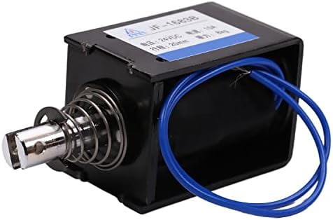 DC 24V 10A 80N Push Pull Type Solenoid Electromagnet, 20mm Stroke Open ...