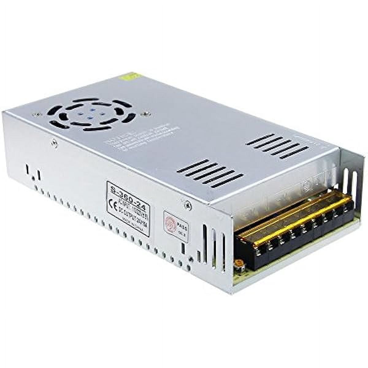 DC 24V 15A 360W Power Supply Universal Regulated Switching Transformer ...