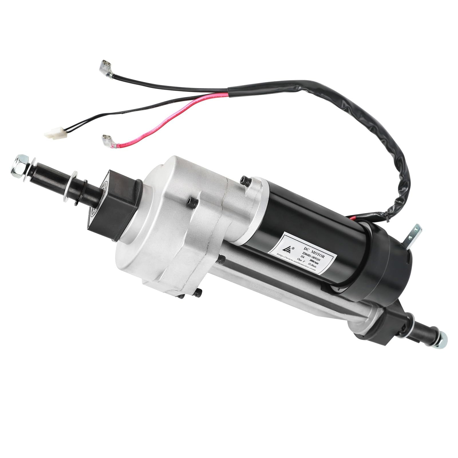 DC 24V 180W Brush Motor Transaxle – 3000RPM Differential Axle with ...