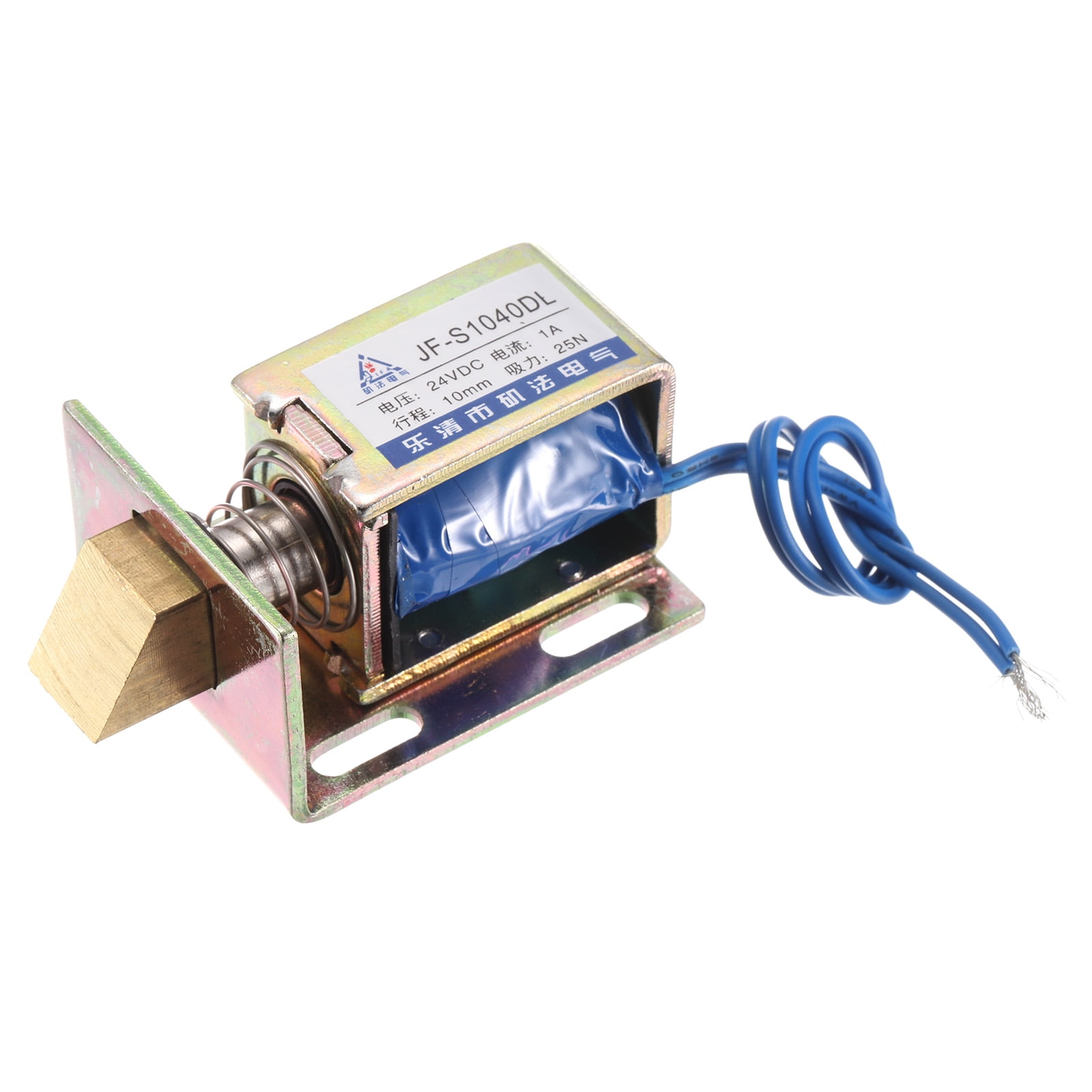 DC 24V 1A Solenoid Electromagnet Push Pull Type 25N 10mm Solenoid ...