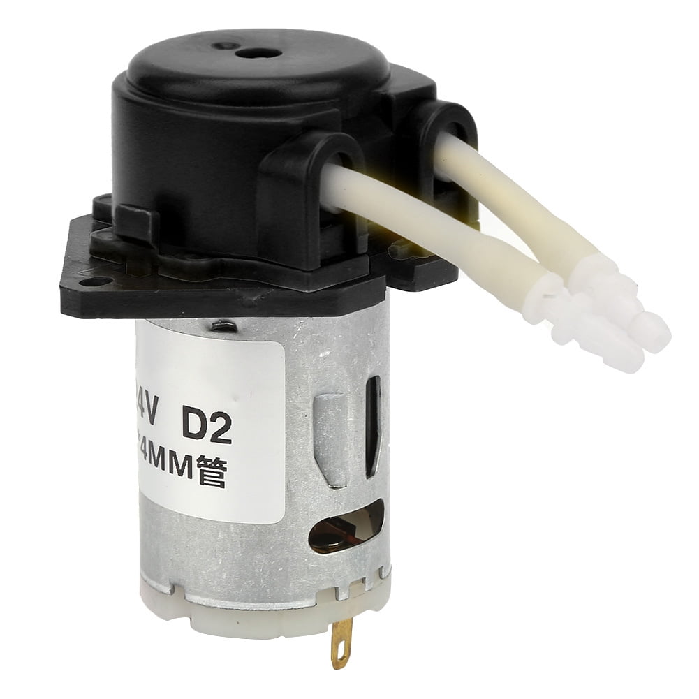 DC 24V Peristaltic Dosing Pump, 2*4mm Tube, DIY Laboratory Analytic ...