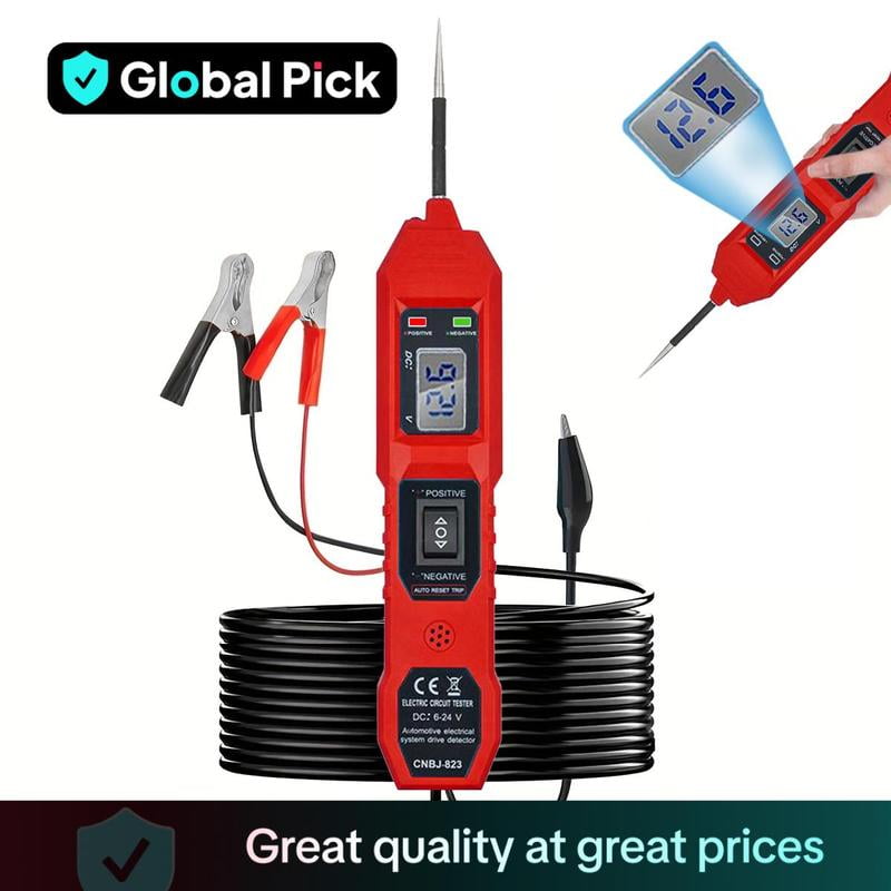 DC 3.5-36V Circuit Tester, ABS Digital Display Circuit Tester ...