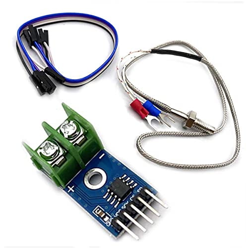 DC 3-5V MAX6675 Module + K Type Thermocouple Temperature Sensor Thermocouple Sensor Set M6 ...