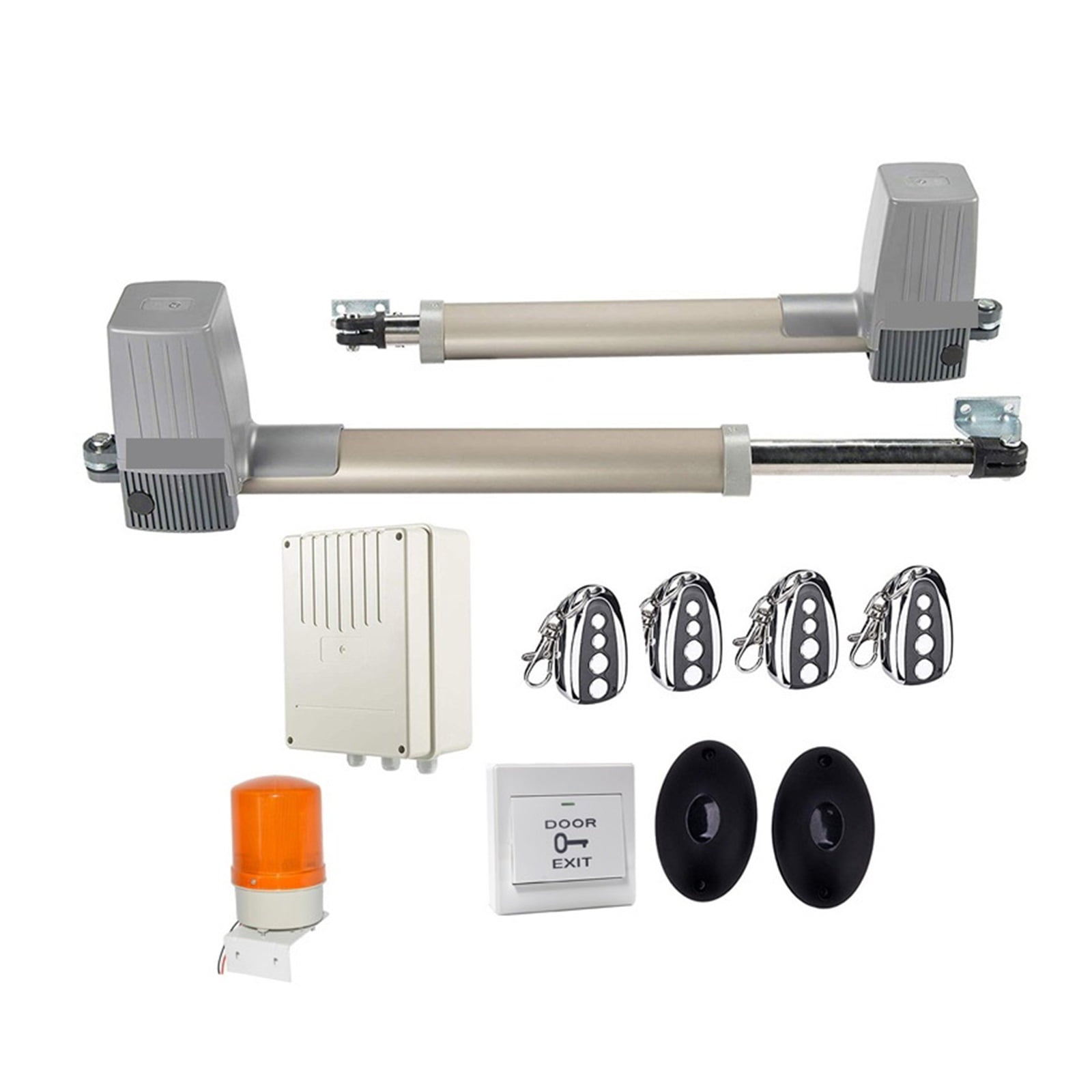 DC 300KG 2.5Meter Double Arm Solar Gate Actuator Auto Swing Door ...