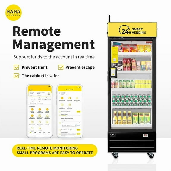 HAHA Smart AI Vending Machine Combo Vending for Snacks & Drinks 528 ...