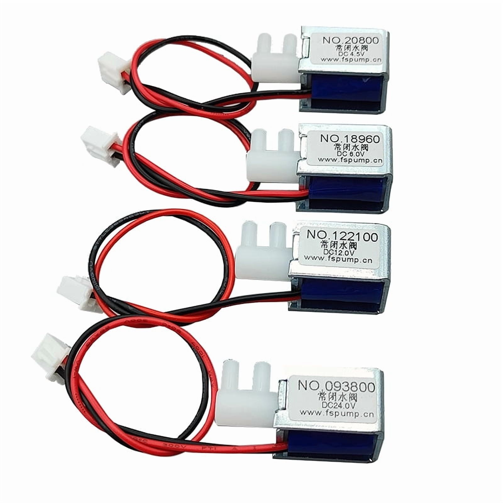 DC 4.5V 6V 12V 24V Small Mini Water Valve Electromagnetic Solenoid ...