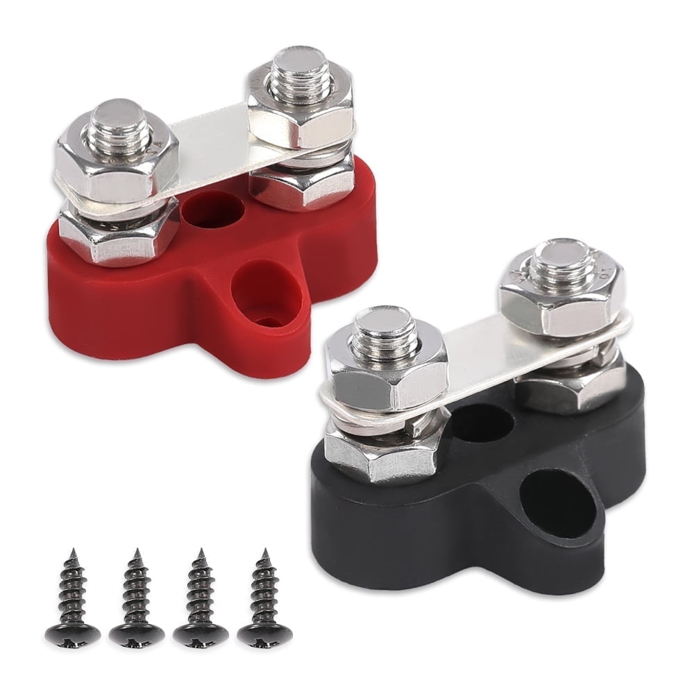 DC 48V Bus Bar 5/16" Heavy Duty Positive Power Distribution Studs ...