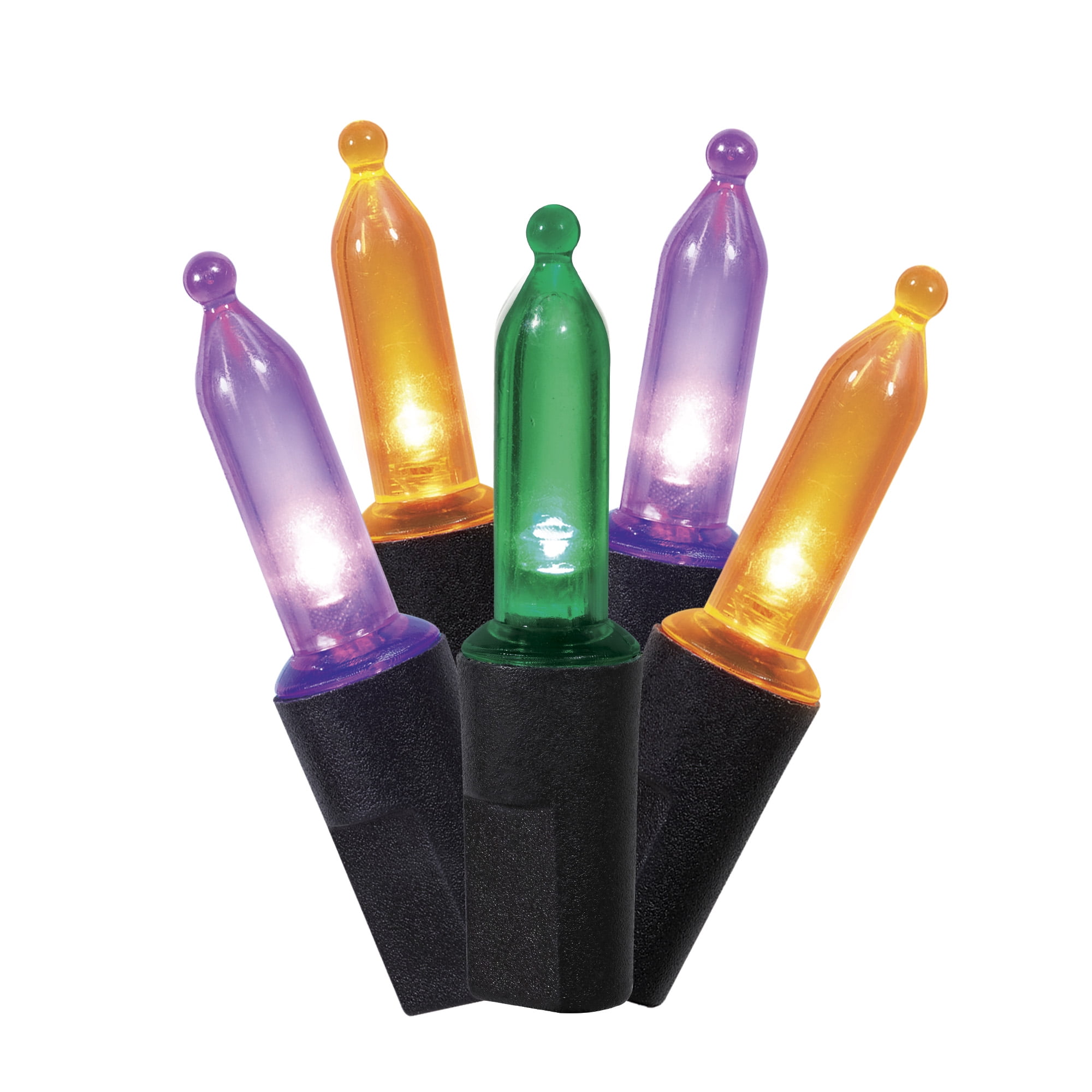 Multicolor Lights, 50CT, LED Minis, 9.5ft, Halloween Indoor/Outdoor, by ...