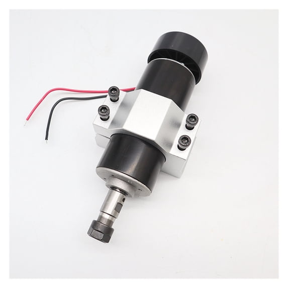 DC 500W Air Cooled Spindle Motor ER11 Chuck 0.5KW Spindle Motor + 52mm ...