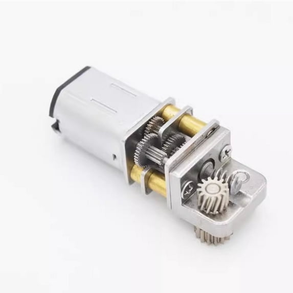 DC 5V 14RPM Micro Worm Geared Motor N20 Full Metal Gear Motor Right ...