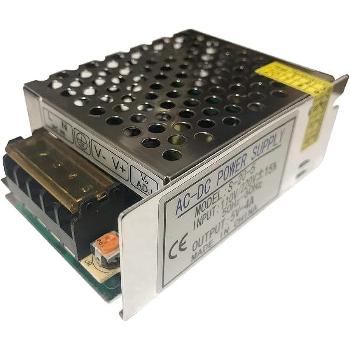 DC 5V 4A 20W Power Supply Adapter Transformer Switch AC 240V to DC 5V ...