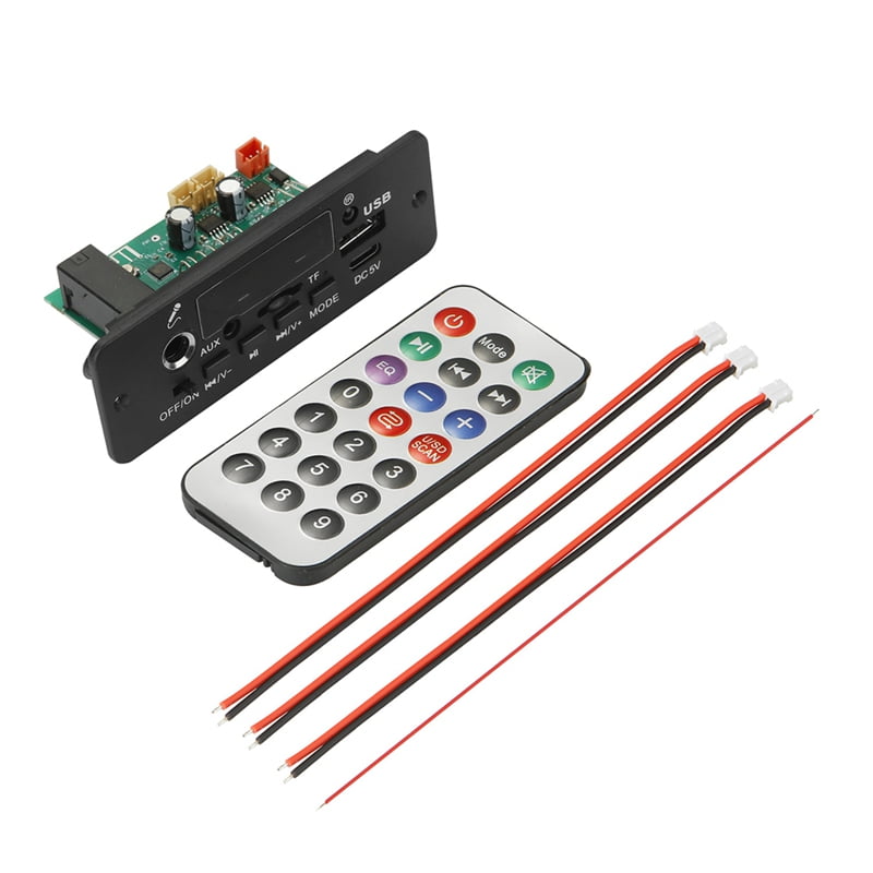 DC 5V MP3 Player 2x5W Amplifier Bluetooth MP3 Decoder Board Car Music ...