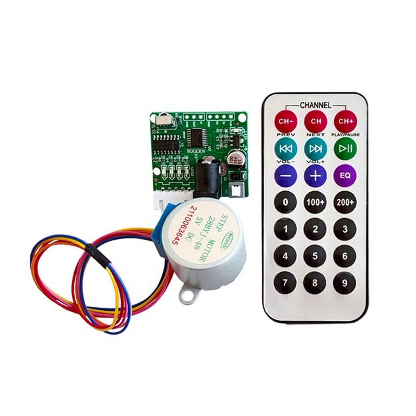 DC 5V ULN2003 DIY Stepper Motor Driver Board 28BYJ48 Infrared Remote ...