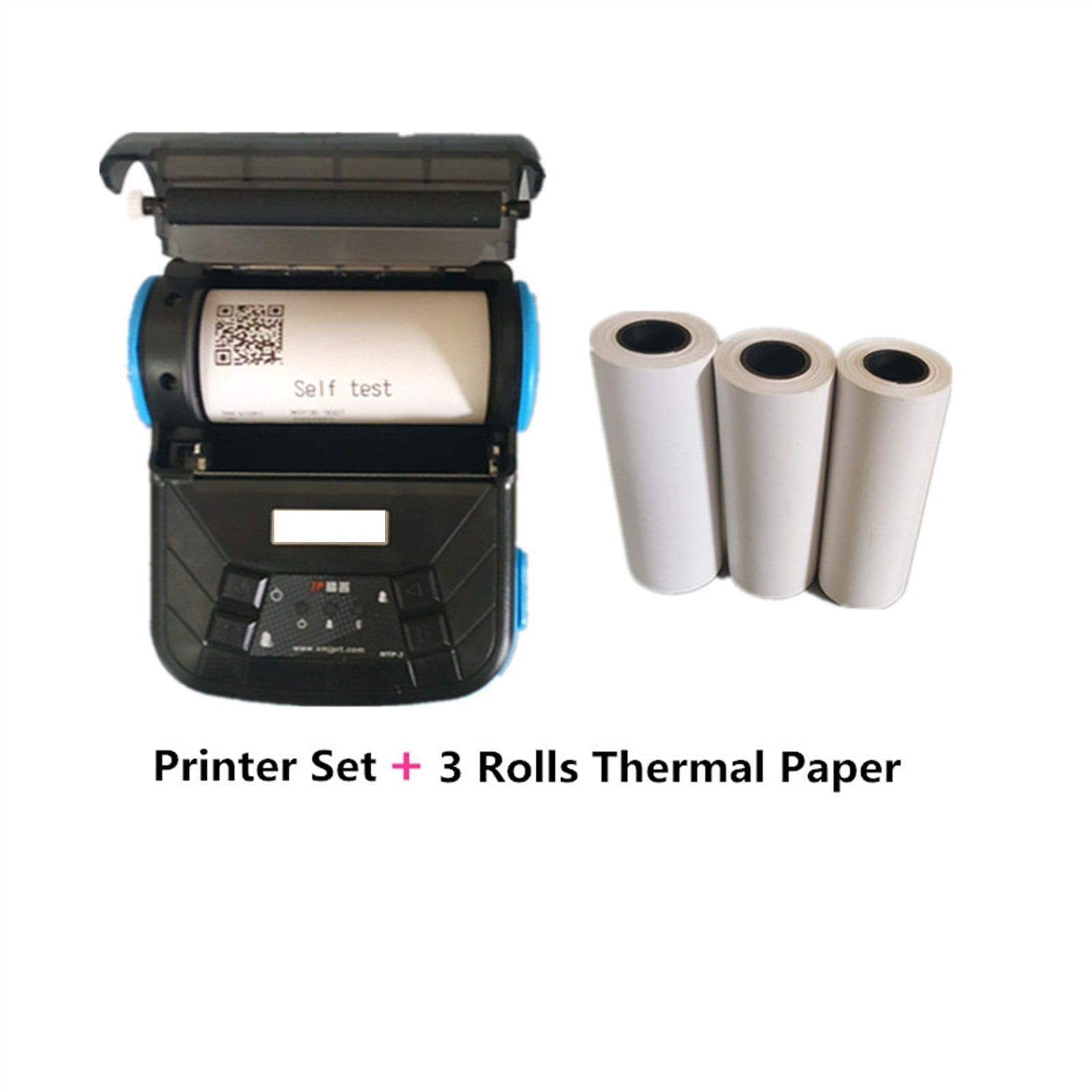 DC 5V USB 3" 80mm Mini Wireless Thermal Receipt Printer Portable ...