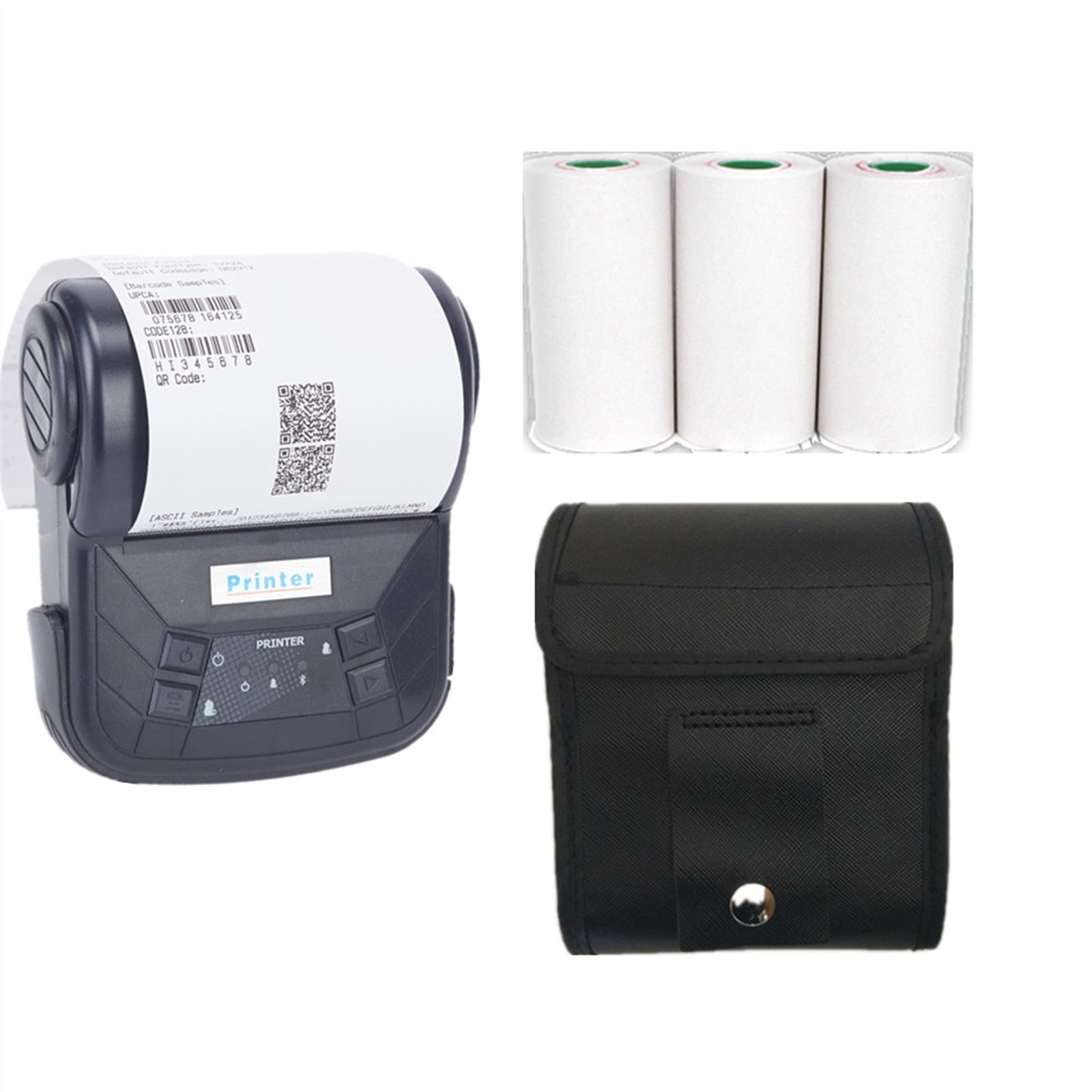 DC 5V USB 3" 80mm Mini Wireless Thermal Receipt Printer Portable ...