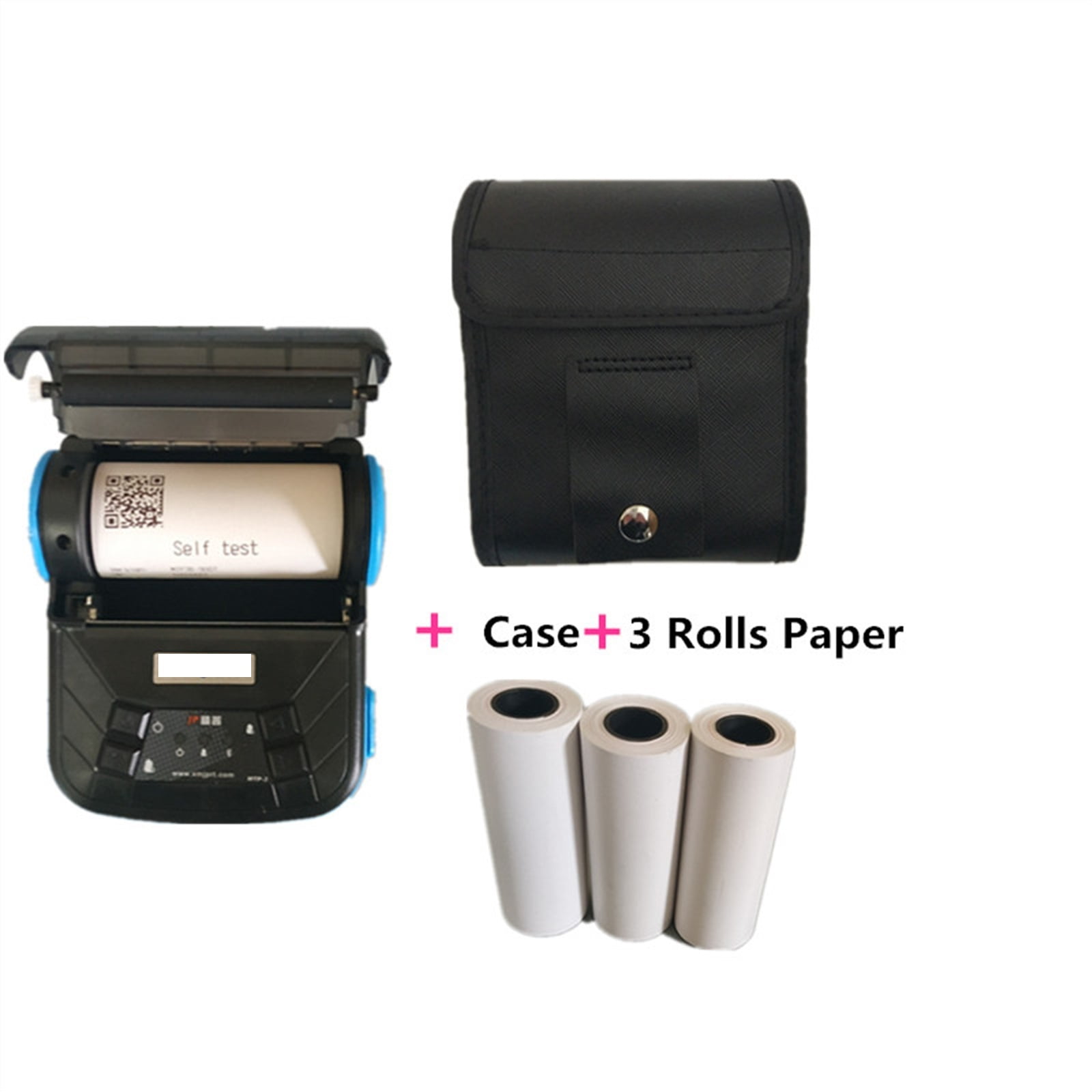 DC 5V USB 3" 80mm Mini Wireless Thermal Receipt Printer Portable ...