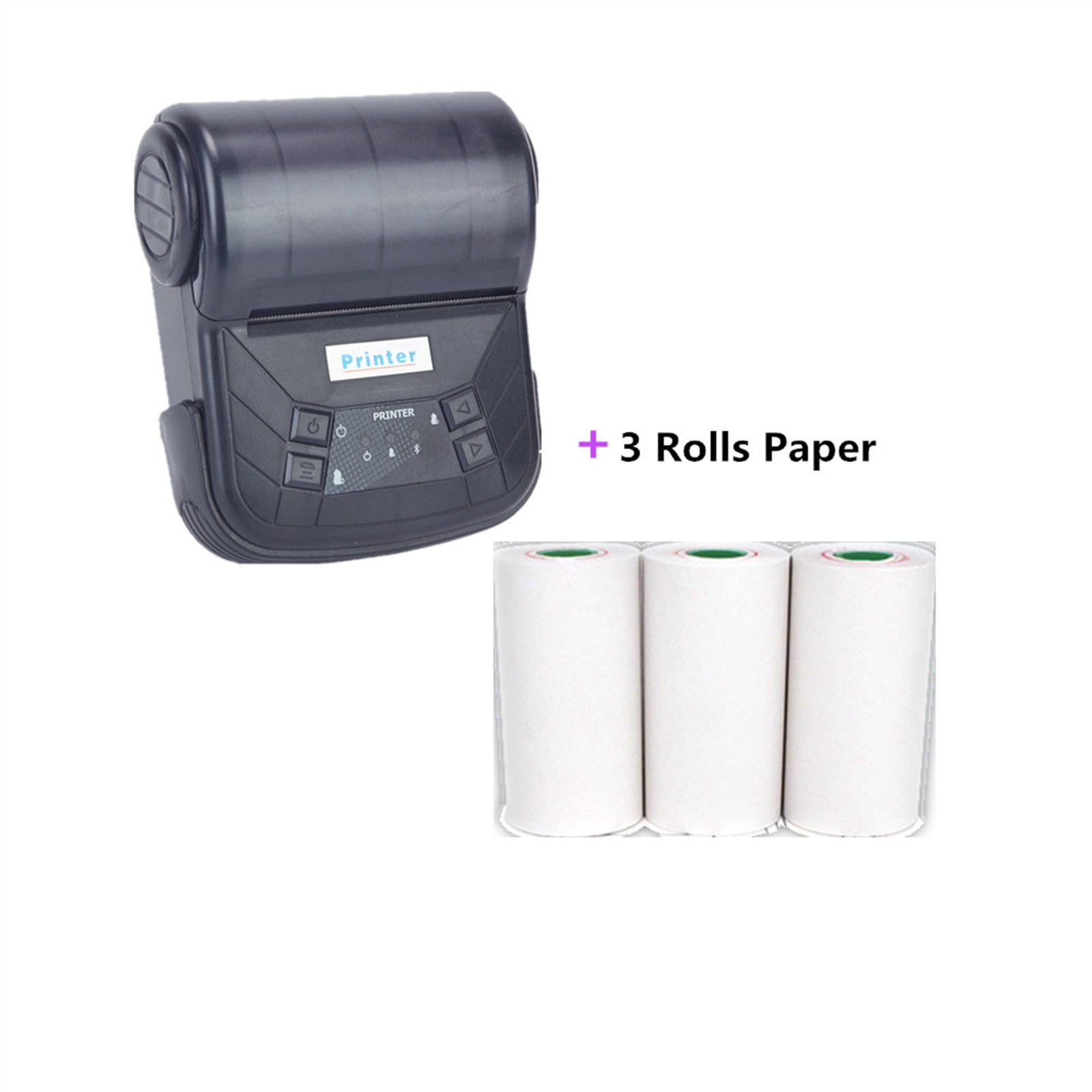 DC 5V USB 3" 80mm Mini Wireless Thermal Receipt Printer Portable ...