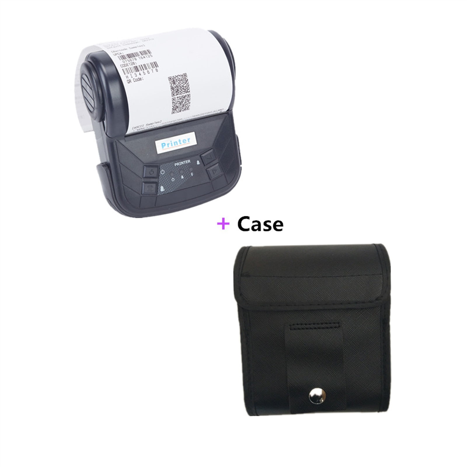 DC 5V USB 3" 80mm Mini Wireless Thermal Receipt Printer Portable ...