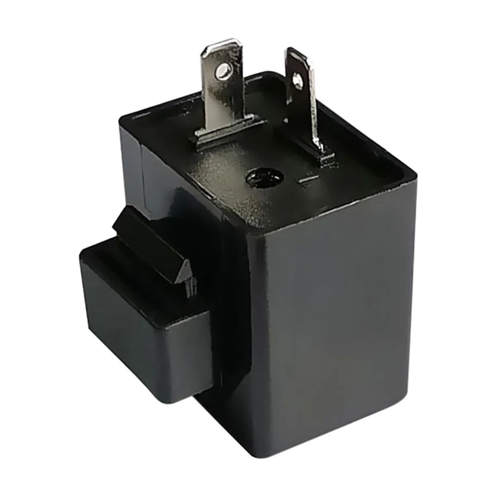 DC 6-12V LED Motorcycle Flasher Buzzer 2 Pin Adjustable Flasher Relay ...