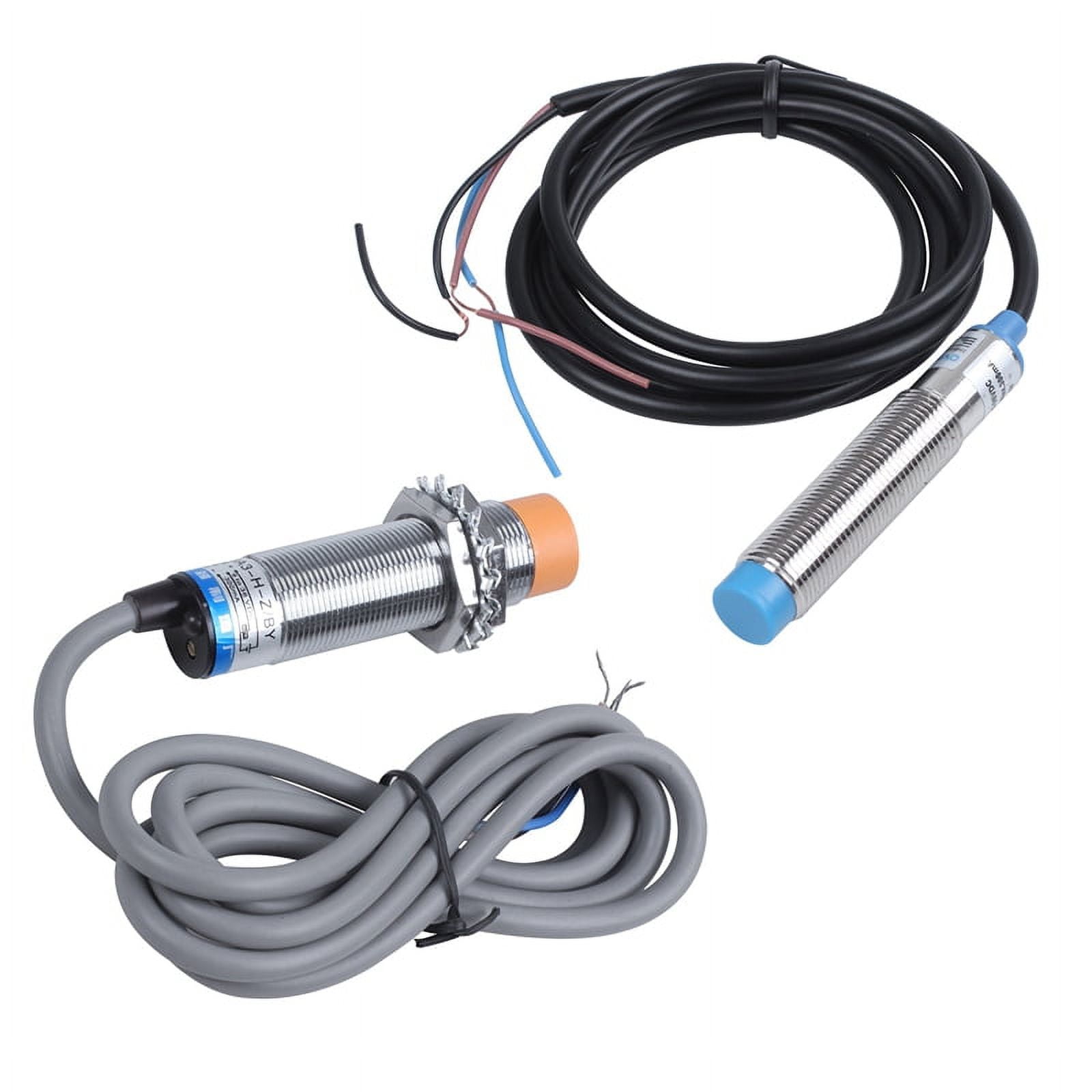 DC 6-36V NO 3-Wire 4mm Cylindrical Inductive Proximity Sensor Approach ...