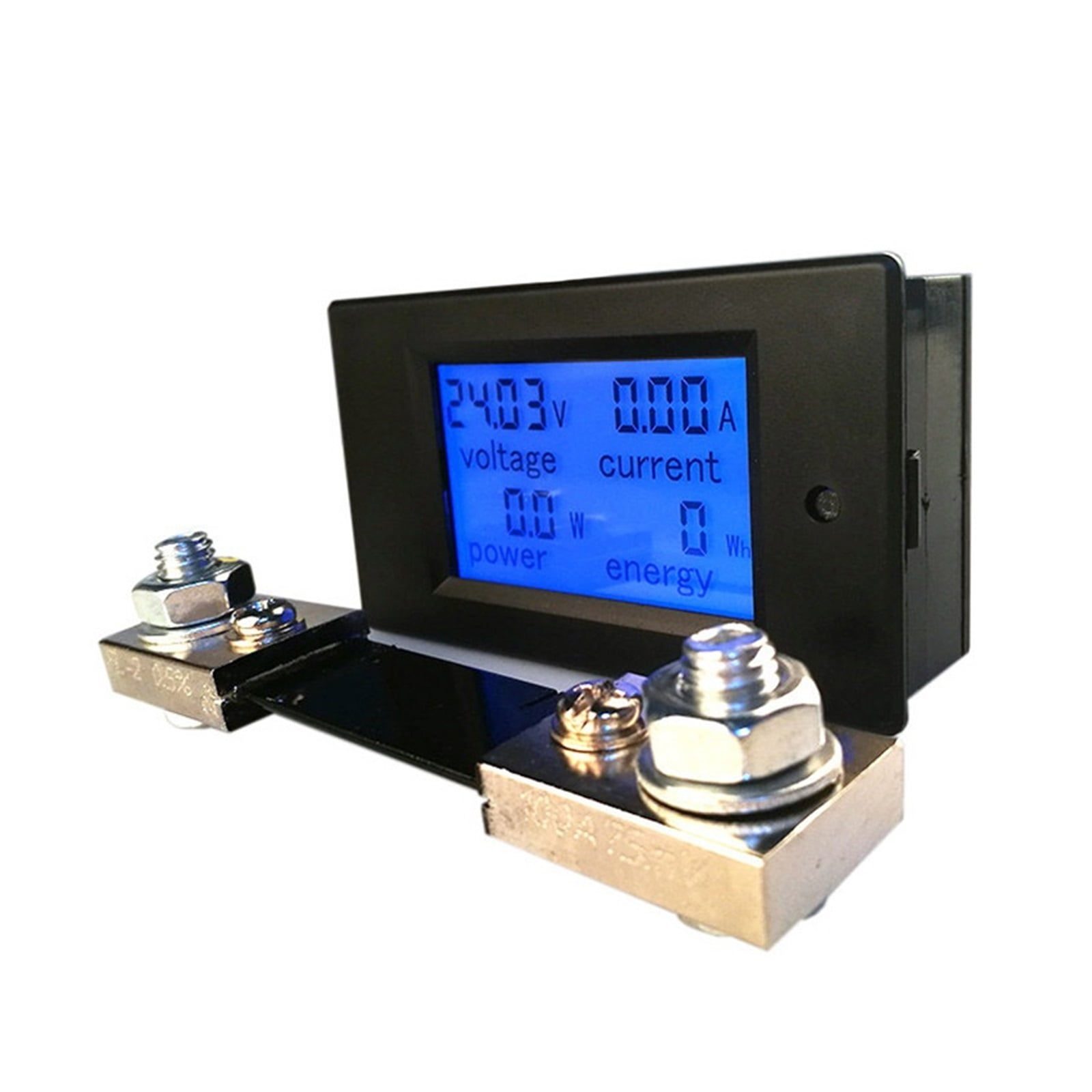 DC 6.5-100V 0-100A 0-20A LCD Display Digital Current Voltage Power Energy Meter Multimeter ...