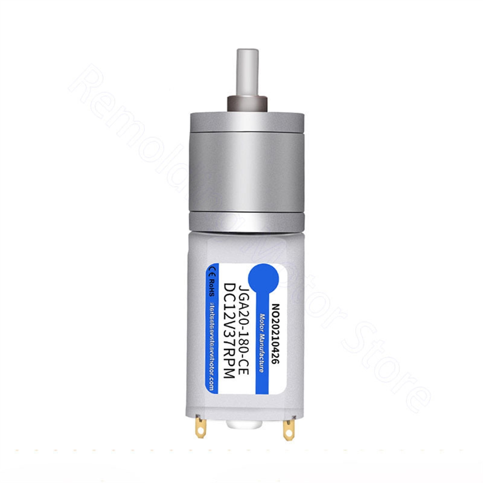 DC 6V 12V 24V Gear Motor 20-833RPM CW CCW Speed Reduction Gearbox Motor ...