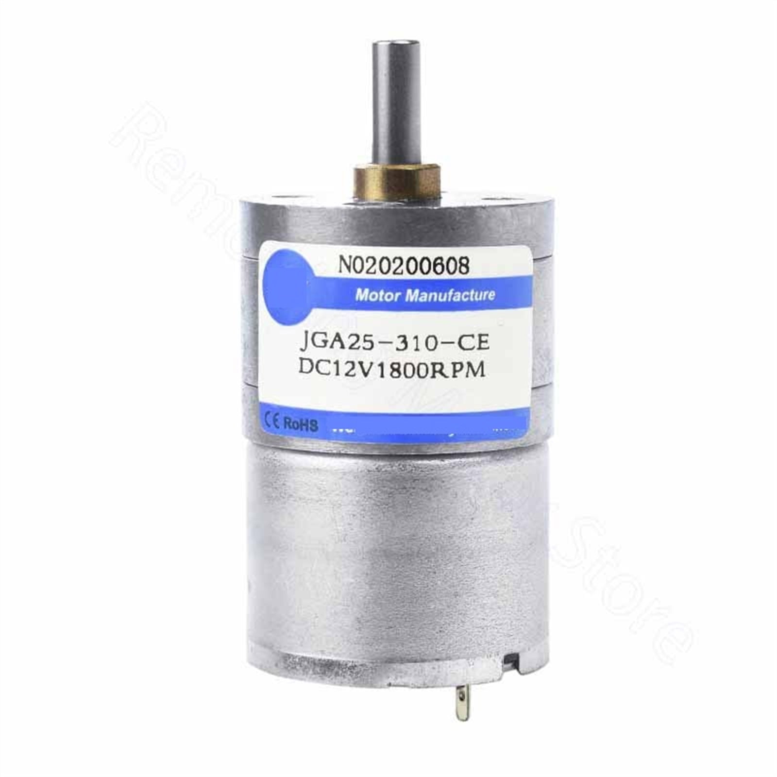 DC 6V 12V Gear Motor 8-1800RPM CW CCW Speed Reduction Gearbox Motors ...