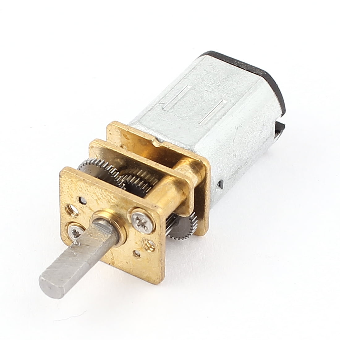 DC 6V 30RPM 3mm Shaft Diameter Metal Gear Motor with Gearwheel Model ...